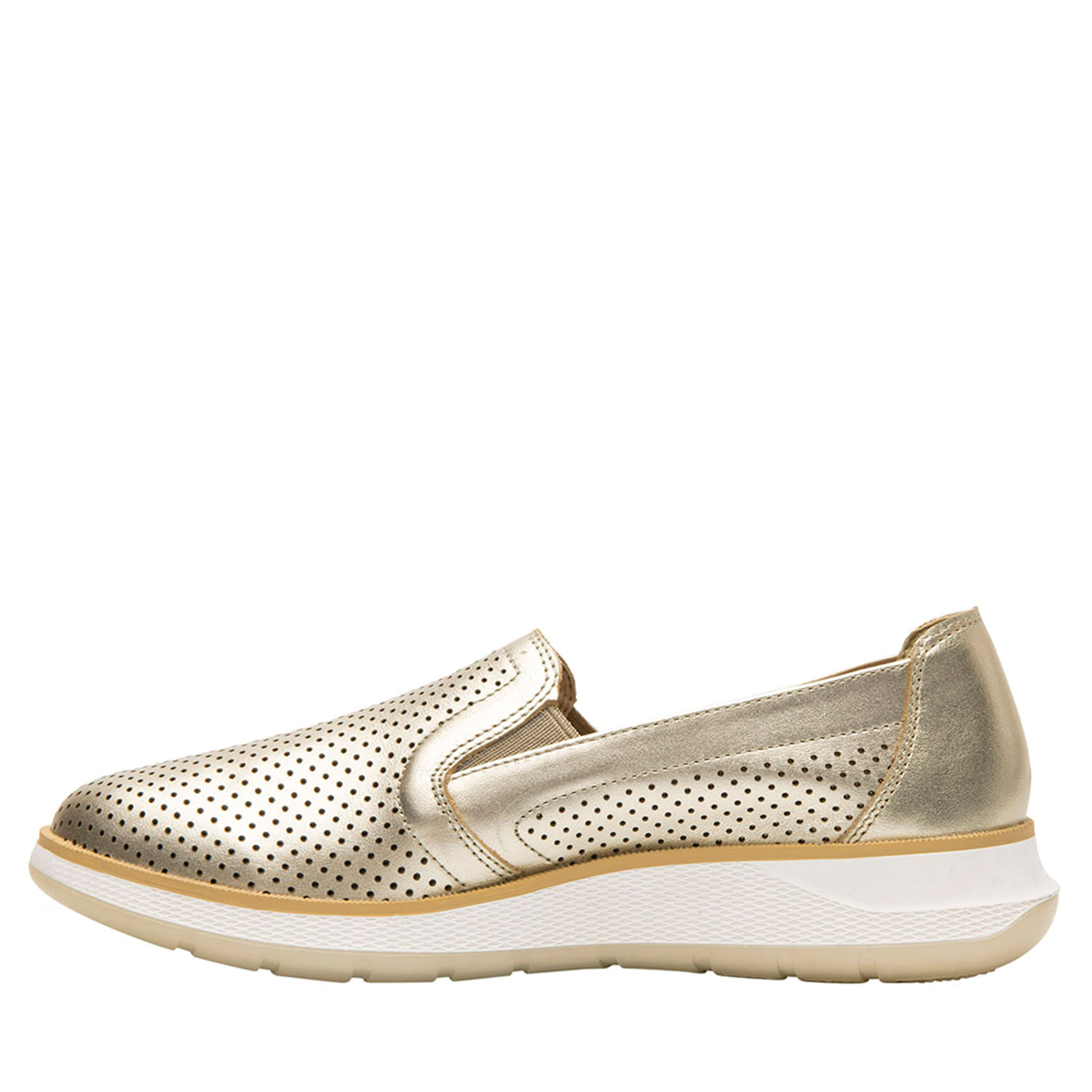 Zapatilla Mujer Rosaura 119302 Dorada - Flexi Chile