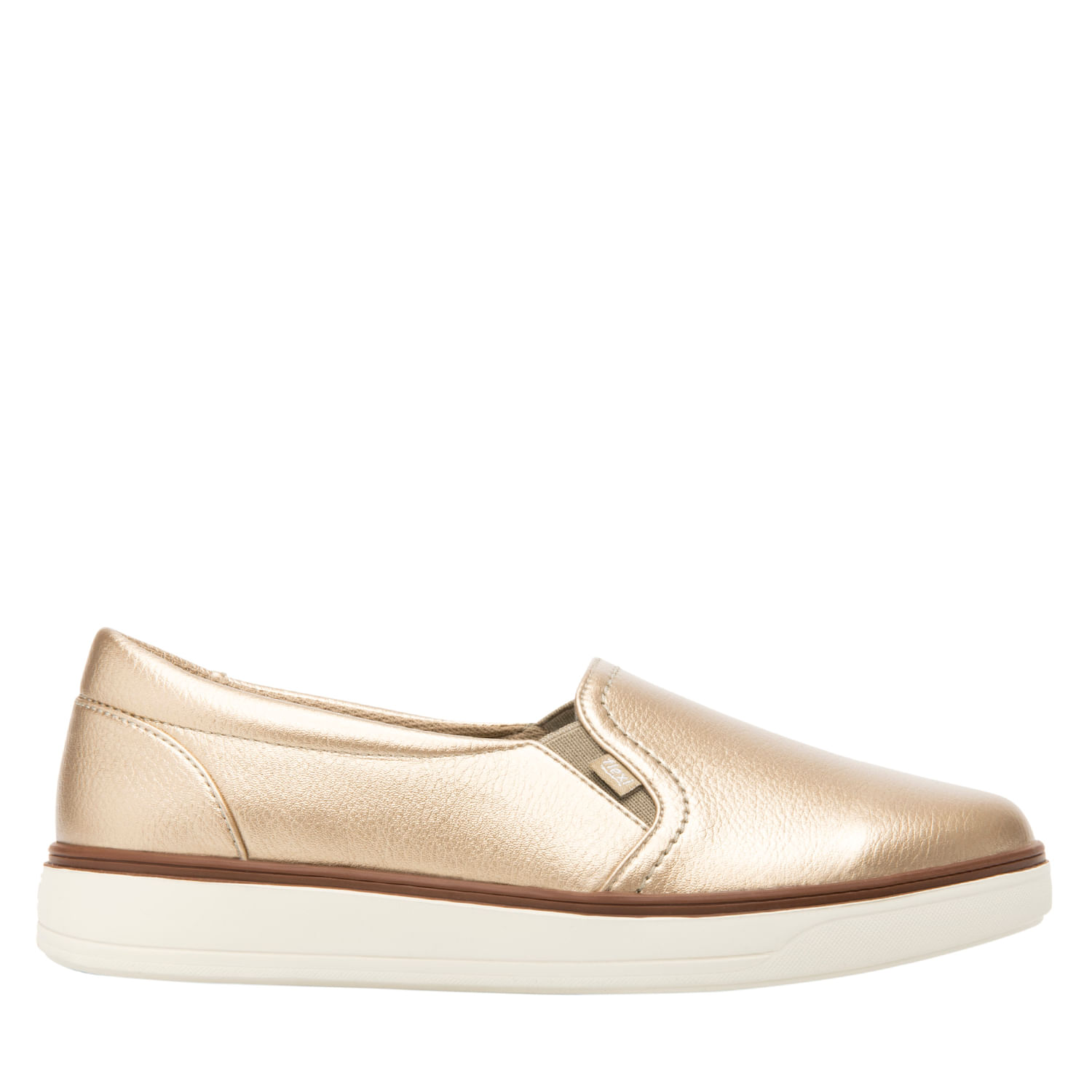 Zapatilla Mujer Canoli 107701 Dorada - Flexi Chile