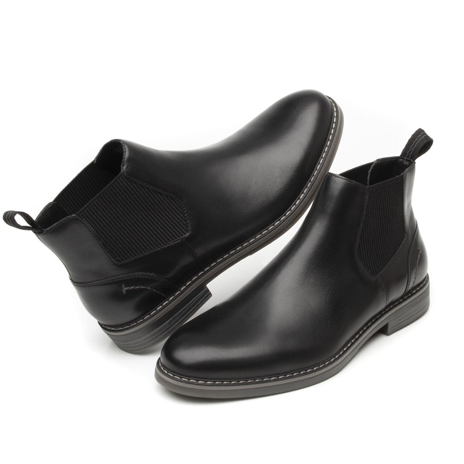 Botín Hombre Dinamo 404604 Negro - Flexi Chile