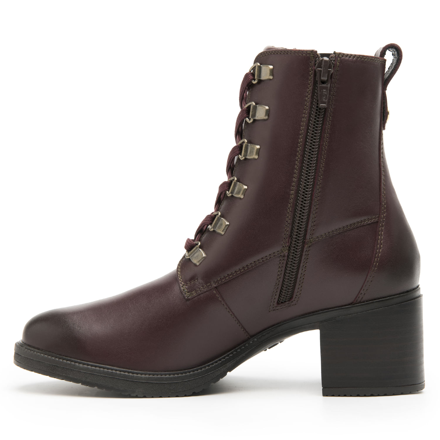 Botín Mujer Mollie 120504 Burdeo - Flexi Chile