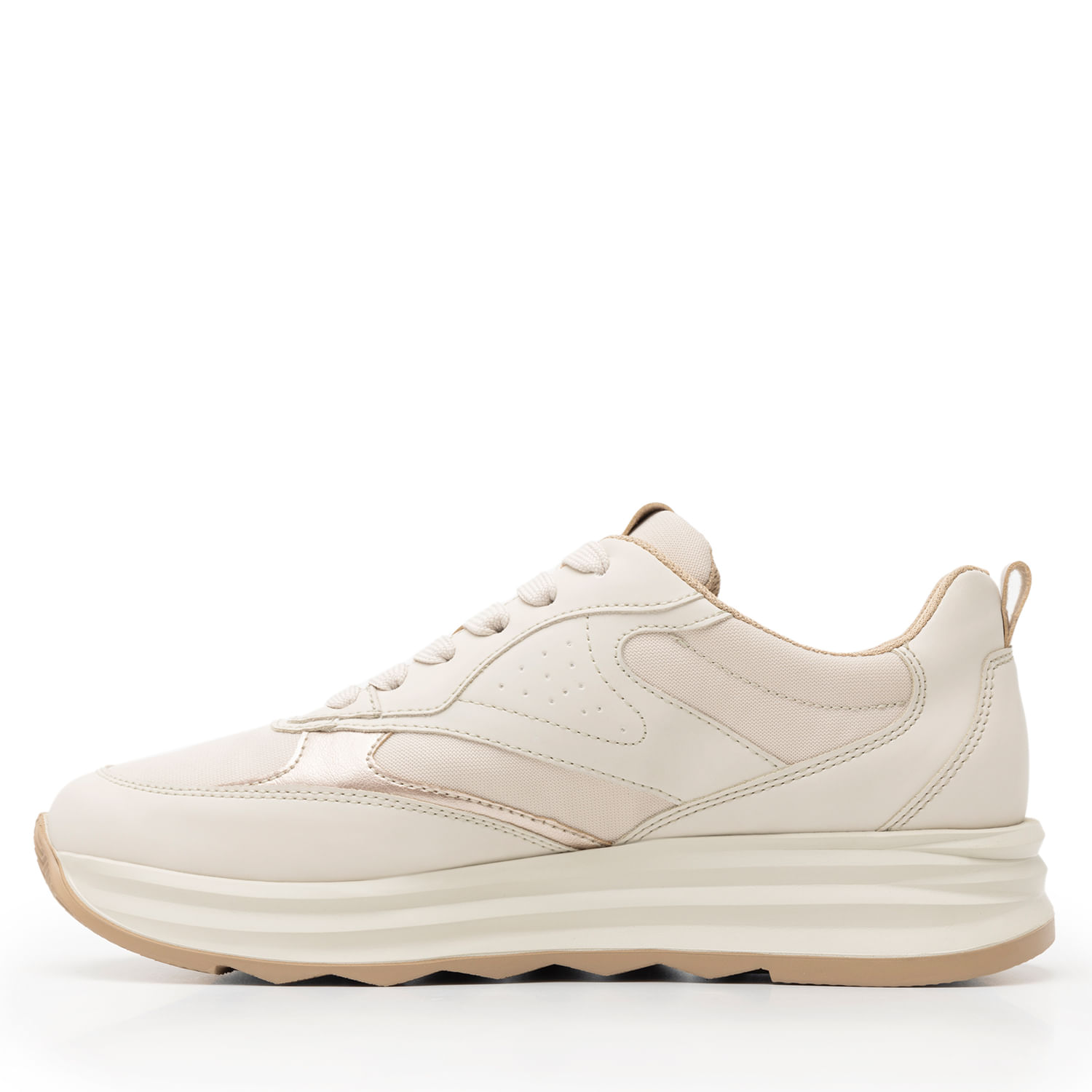 Zapatilla Mujer Nat 127102 Beige - Flexi Chile