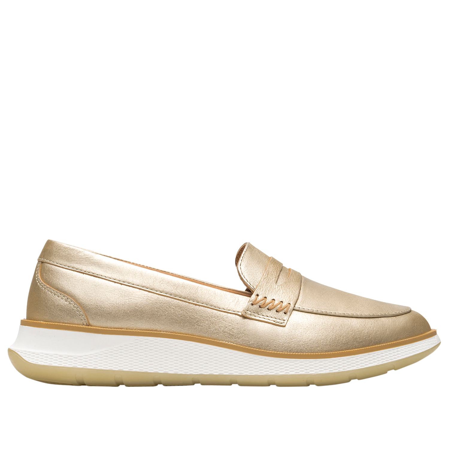 Zapatilla Mujer Rosaura 119303 Dorada - Flexi Chile
