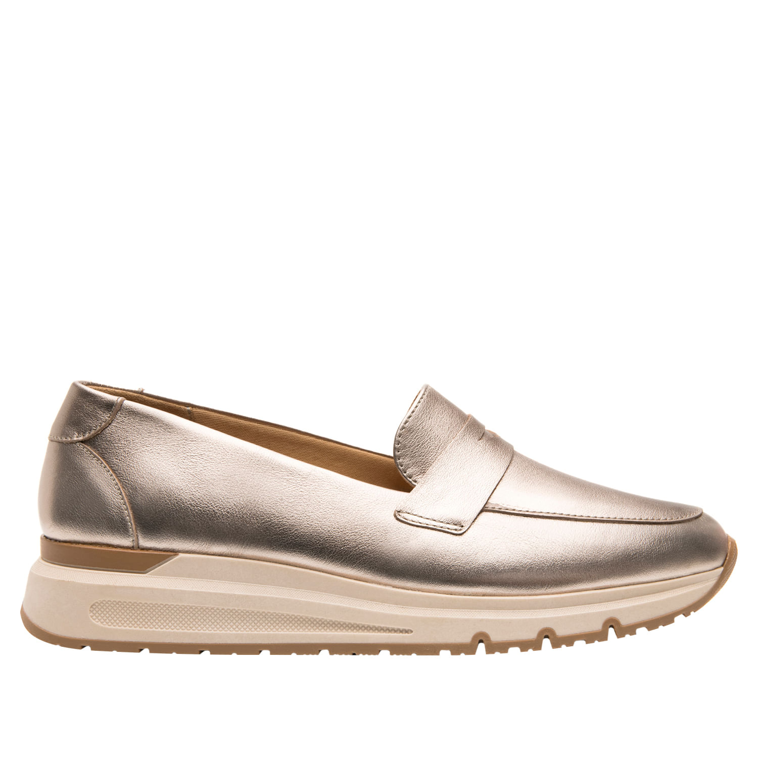 Mocasín Mujer Mildred 137002 Oro Rosado - Flexi Chile