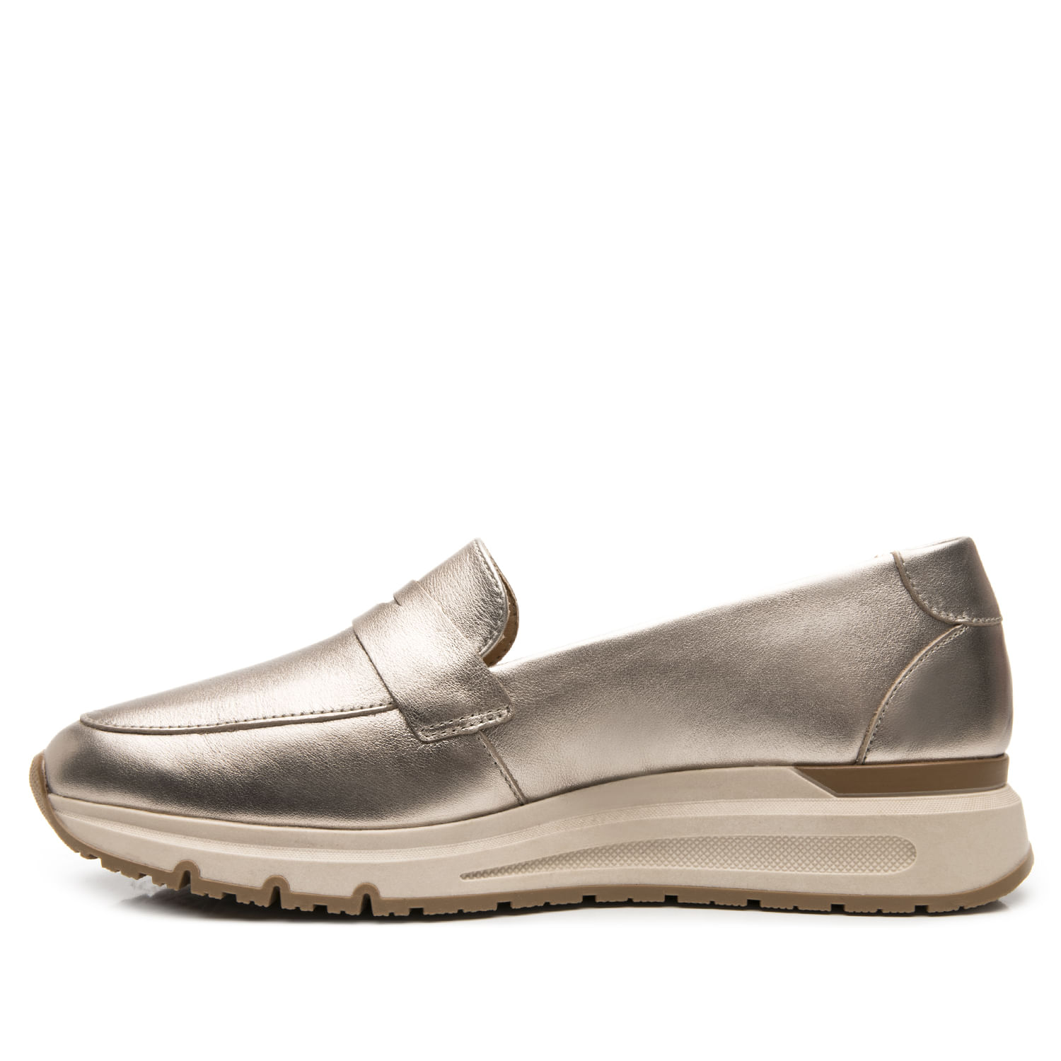 Mocasín Mujer Mildred 137002 Oro Rosado - Flexi Chile